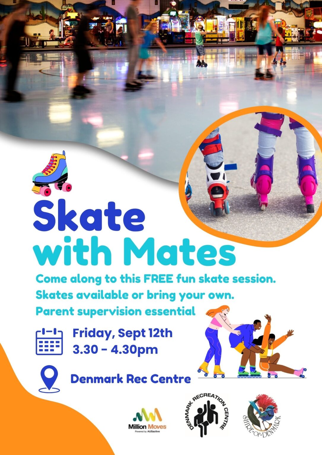 Shire of Denmark - Skate with Mates - Million Moves - Get Started